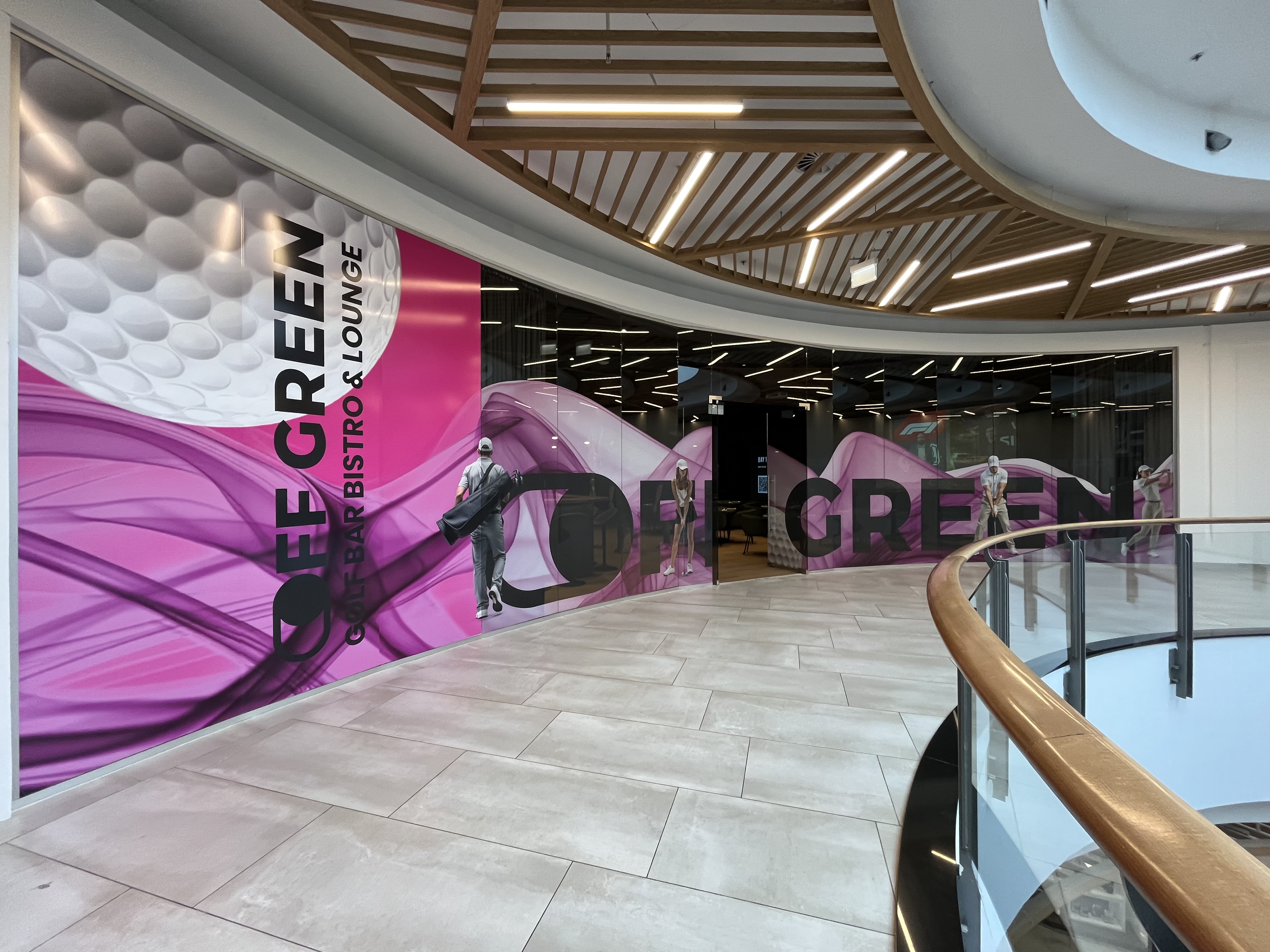 Indoor golfové centrum- Off Green