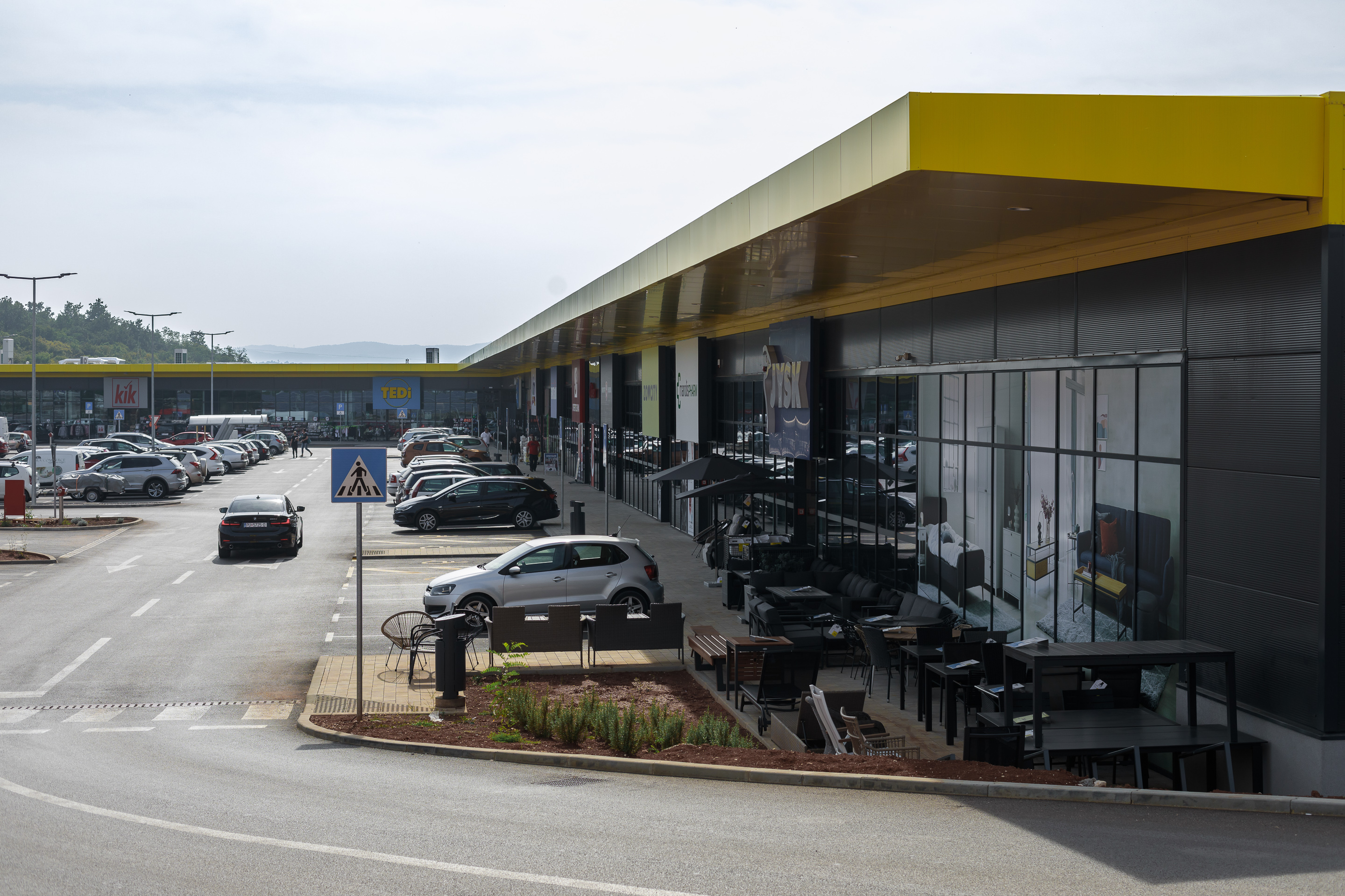 STOP SHOP retail park Labin in Croatia